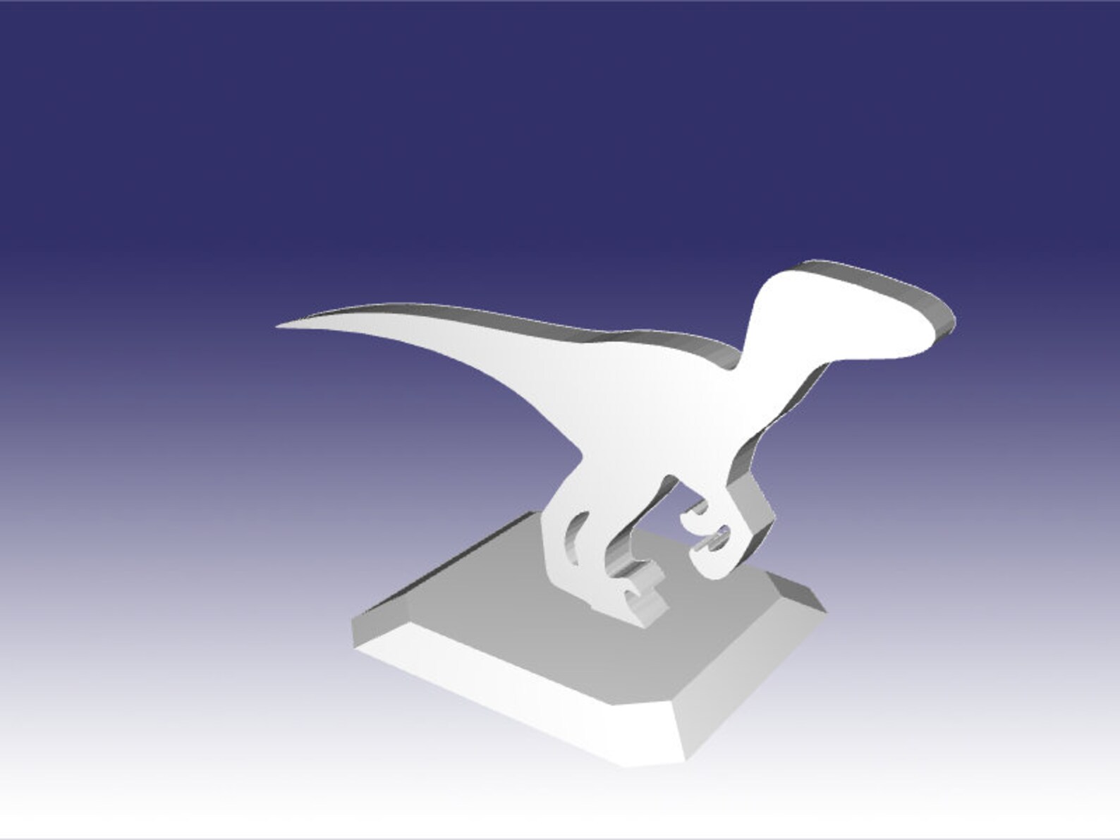 STL File: Raptor - Dinosaur Toy Design for 3D Printing - Download - Etsy