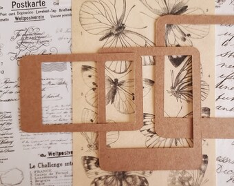 Kraft Paper Frames - Etsy