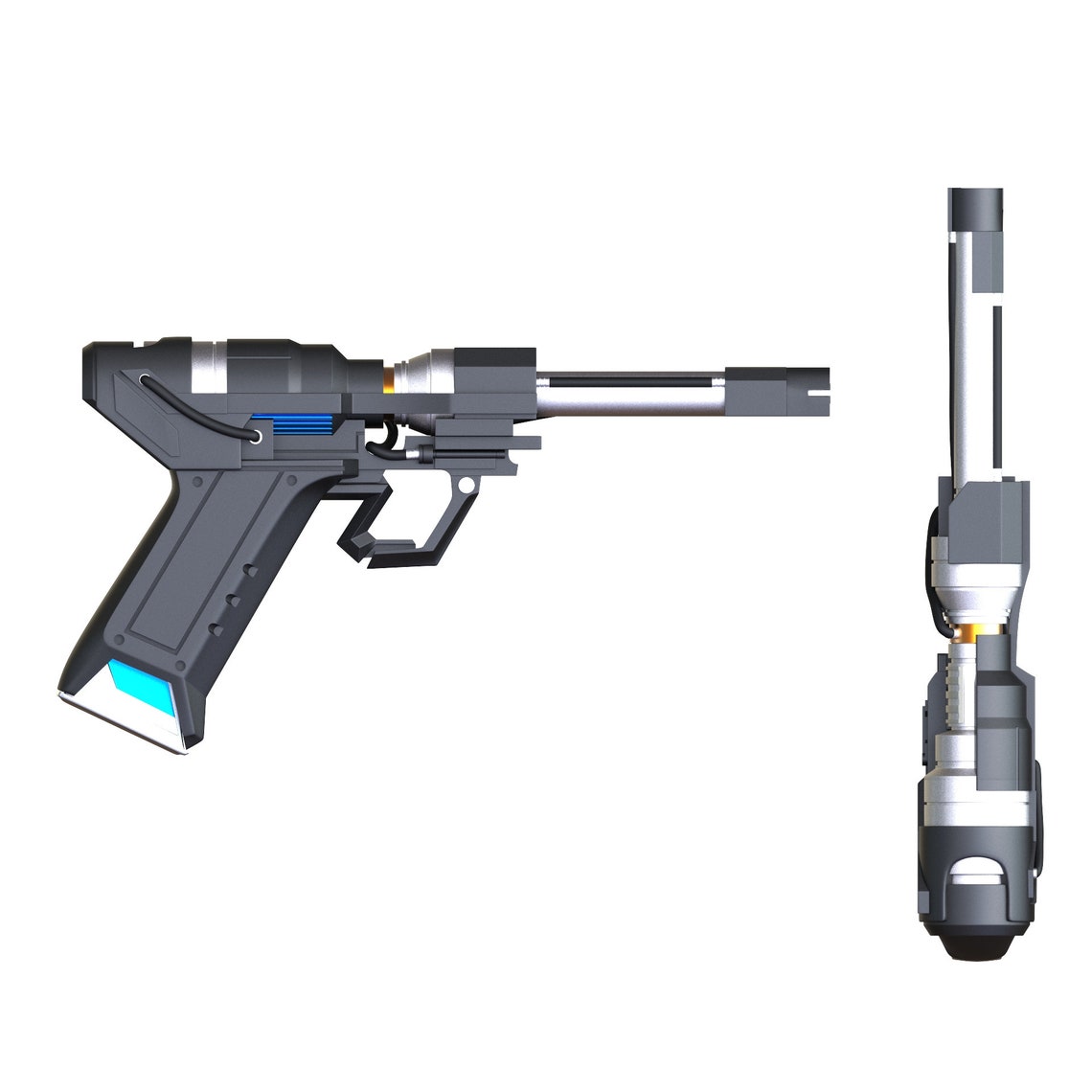 The Ray Gun 3D Model Digital STL File - Etsy