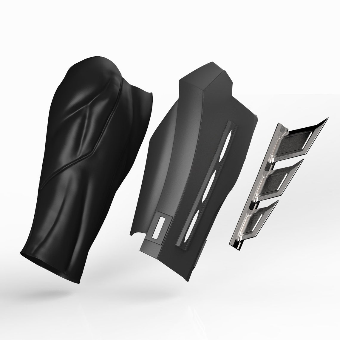 Forearms Gauntlets Two Version for Cosplay Armor 3D Model - Etsy