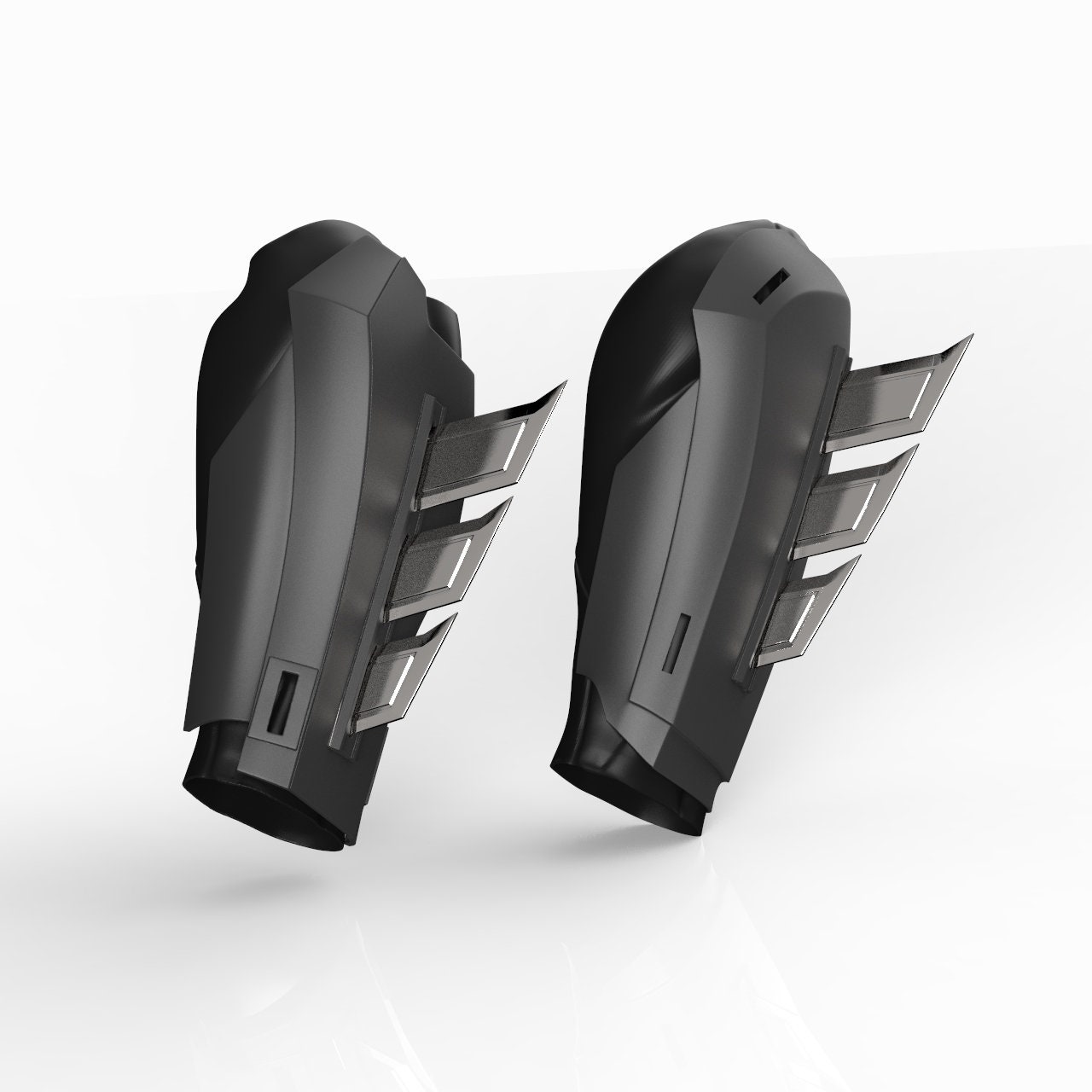 Forearms Gauntlets Two Version for Cosplay Armor 3D Model Digital STL ...