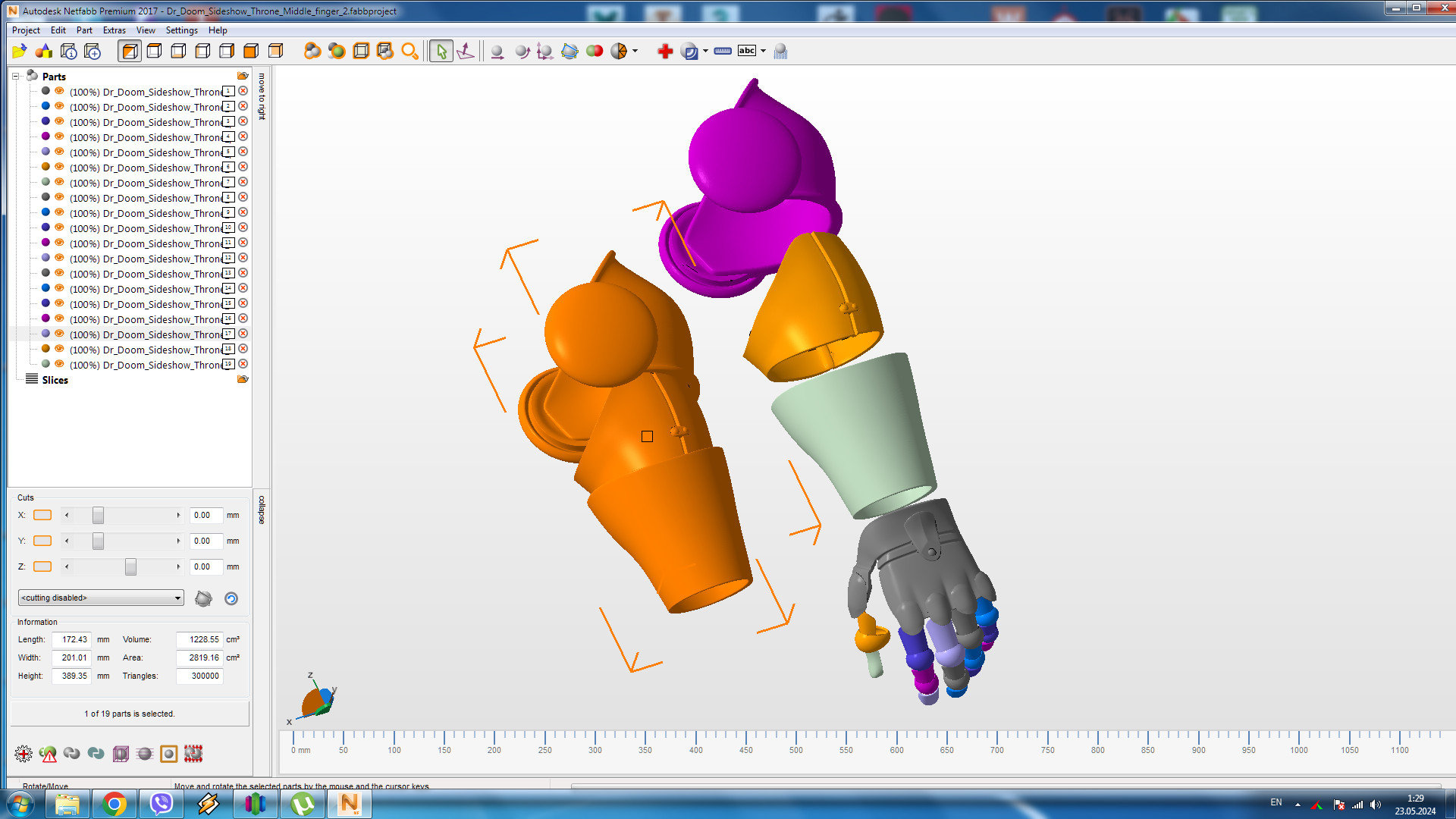Gauntlet for Cosplay Armor 3D Model Digital STL File - Etsy