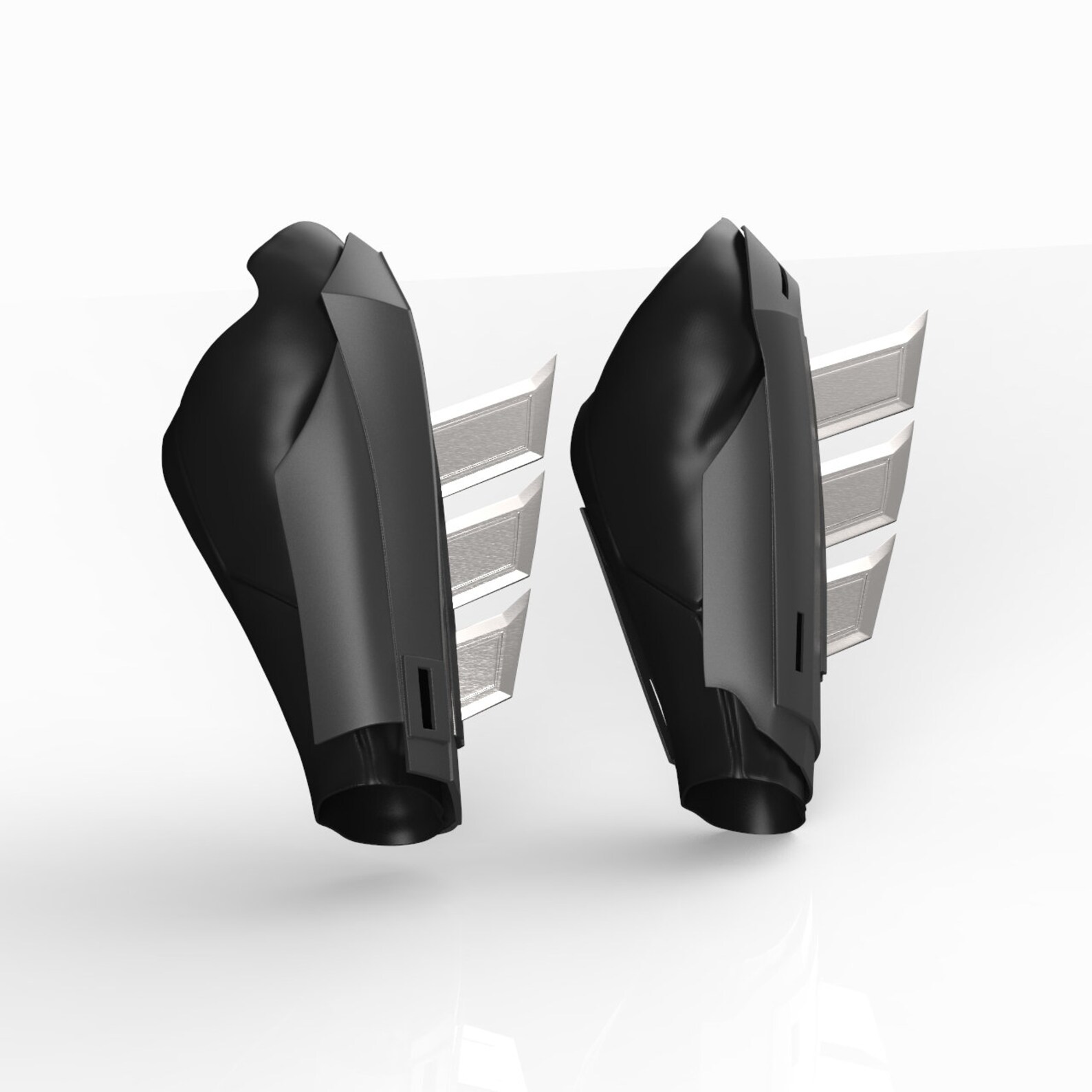 Forearms Gauntlets Two Version for Cosplay Armor 3D Model - Etsy