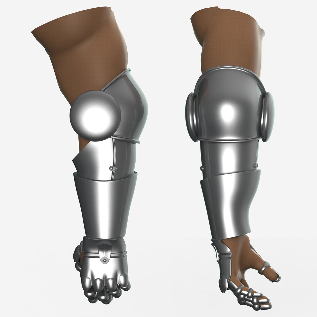 Gauntlet for Cosplay Armor 3D Model Digital STL File - Etsy