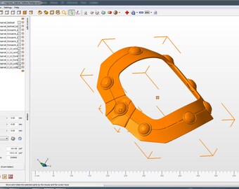 Forearms Gauntlets Two Version for Cosplay Armor 3D (Instant Download ...