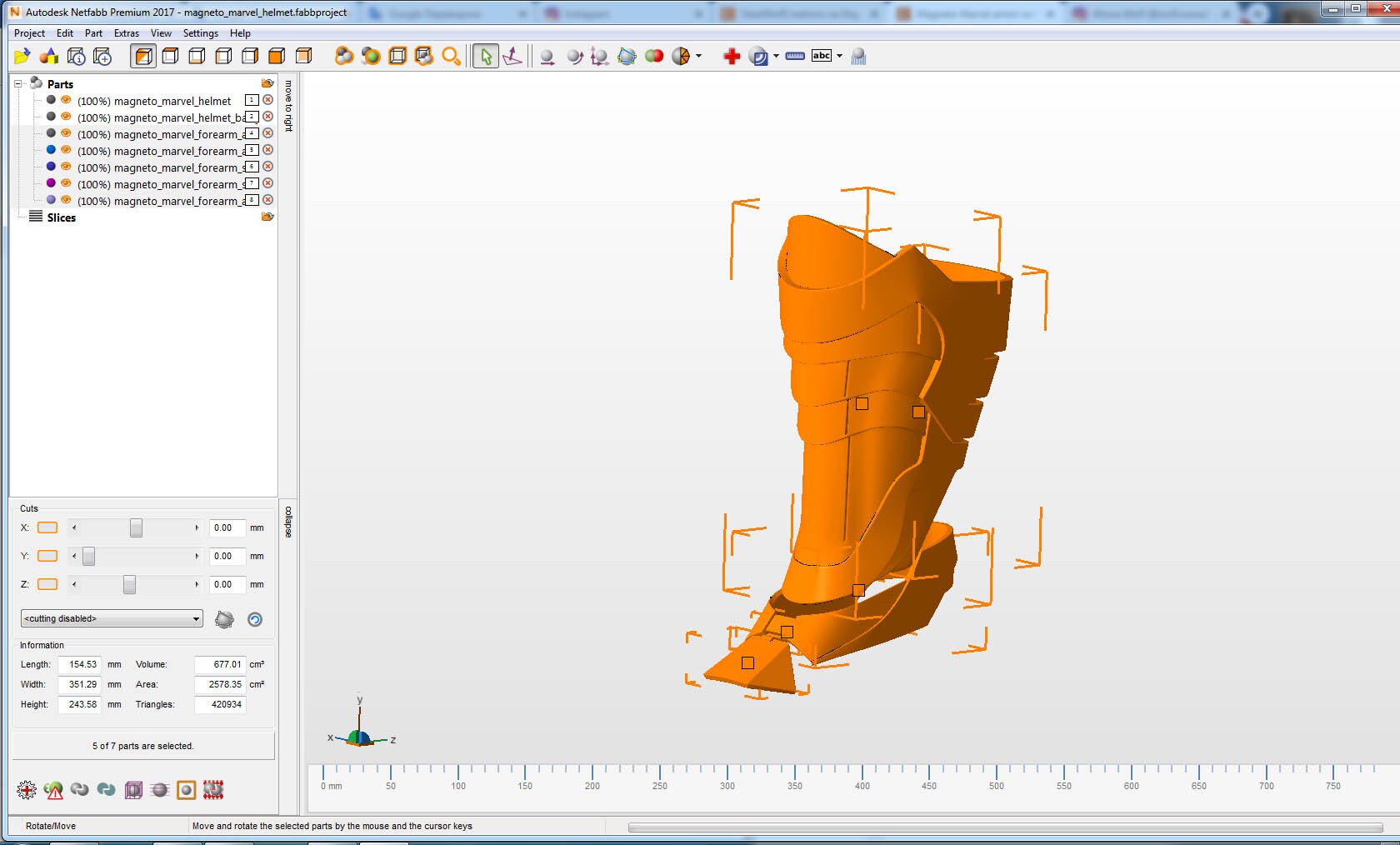 Costume Armor Set for Cosplay 3d Model for 3d Printing 3D Model STL ...