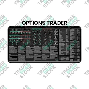 Trader's Premium Desk Mat, Stock Market Cryptocurrency, Forex Trader ...