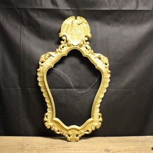 Vintage Federalist Mirror Frame With Carved Eagle - Etsy