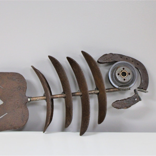 Metal Fish Sculpture - Etsy