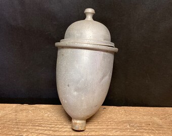 Arcade Crystal No. 3 Clear Glass Hopper Coffee Grinder Jar Vintage ...
