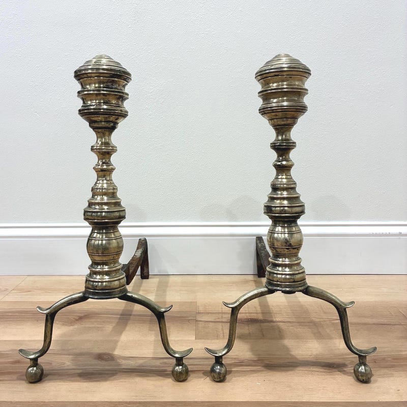 Large Andirons - Etsy