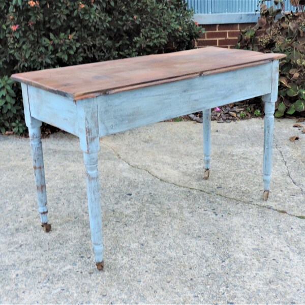 Distressed Table - Etsy