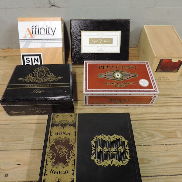 Small Wooden Cigar Boxes - Etsy