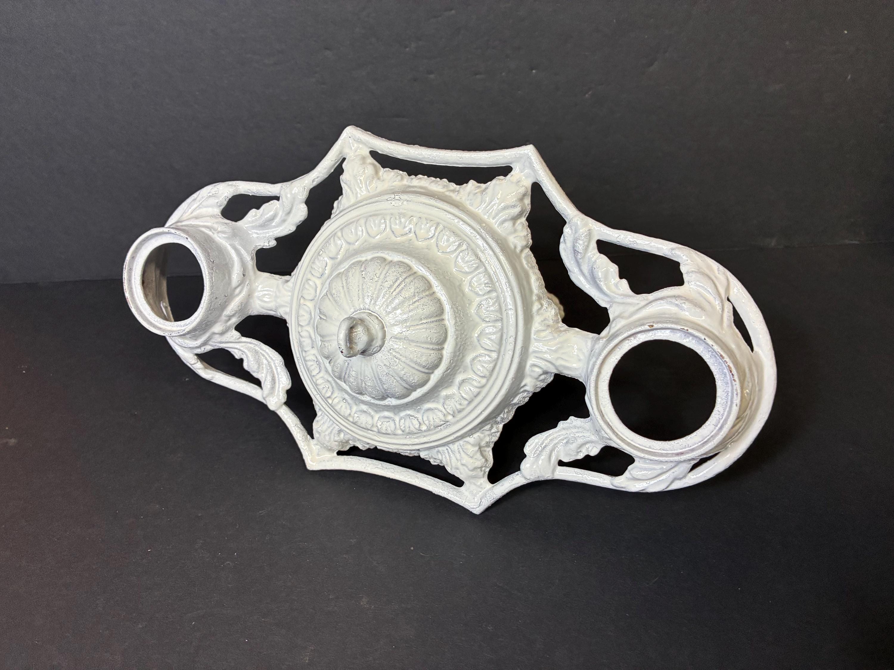 Antique Art Nouveau Cast Iron Light Fixture | Antique Lighting ...