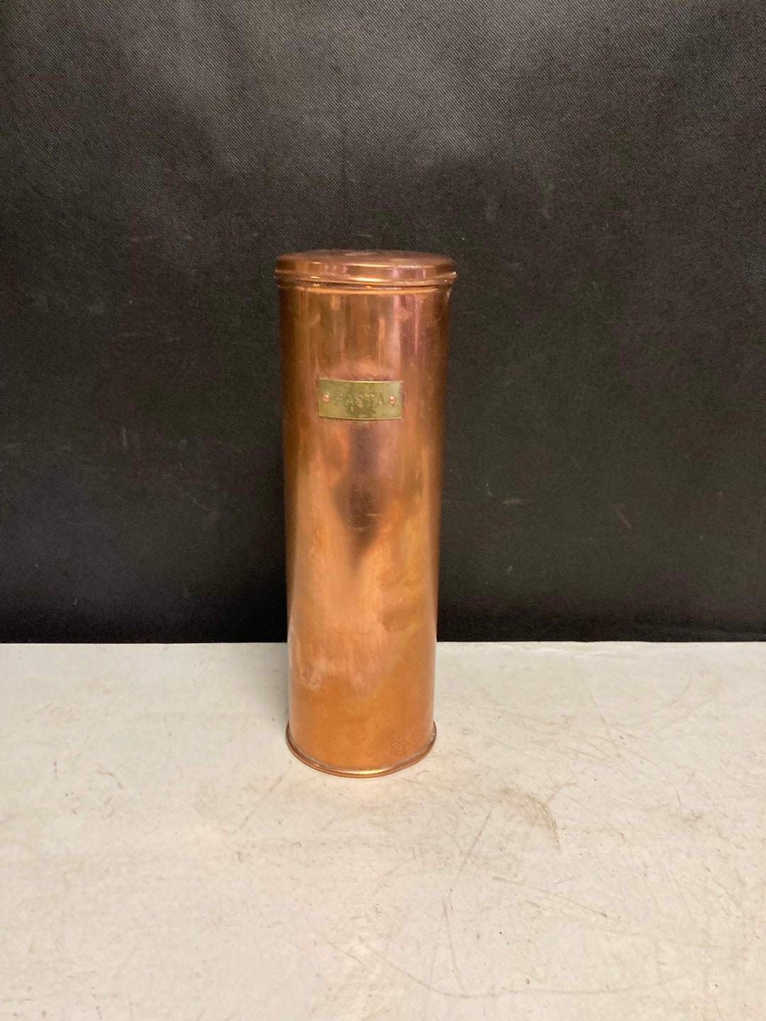 Copper Pasta Container Made in Portugal Copper Kitchen Accessories - Etsy