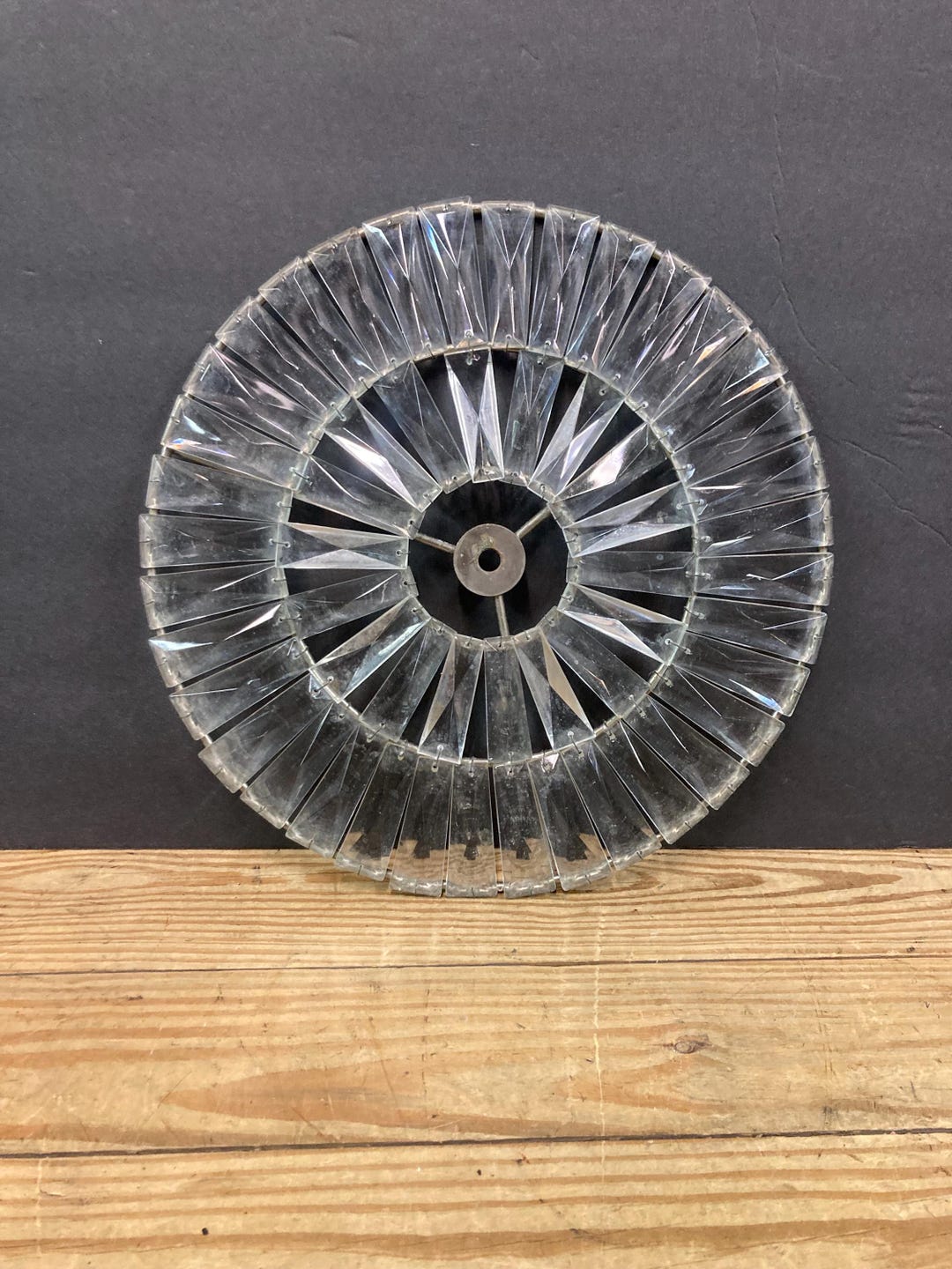 Ring of Chandelier Prisms | Chandelier Crystals | Antique Lighting ...