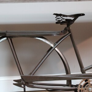 Repurposed Vintage Bicycle Console Table - Etsy