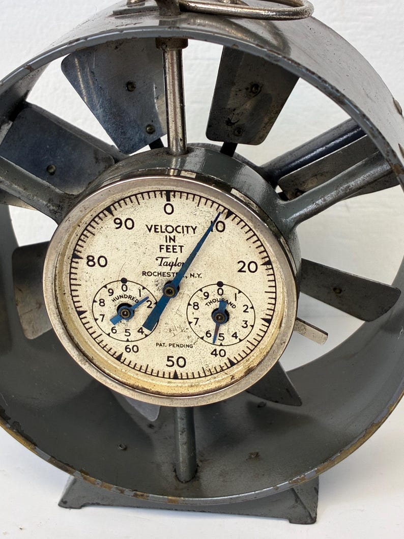 Vintage Wind Speed Gauge | Anemometer by Taylor Instruments ...