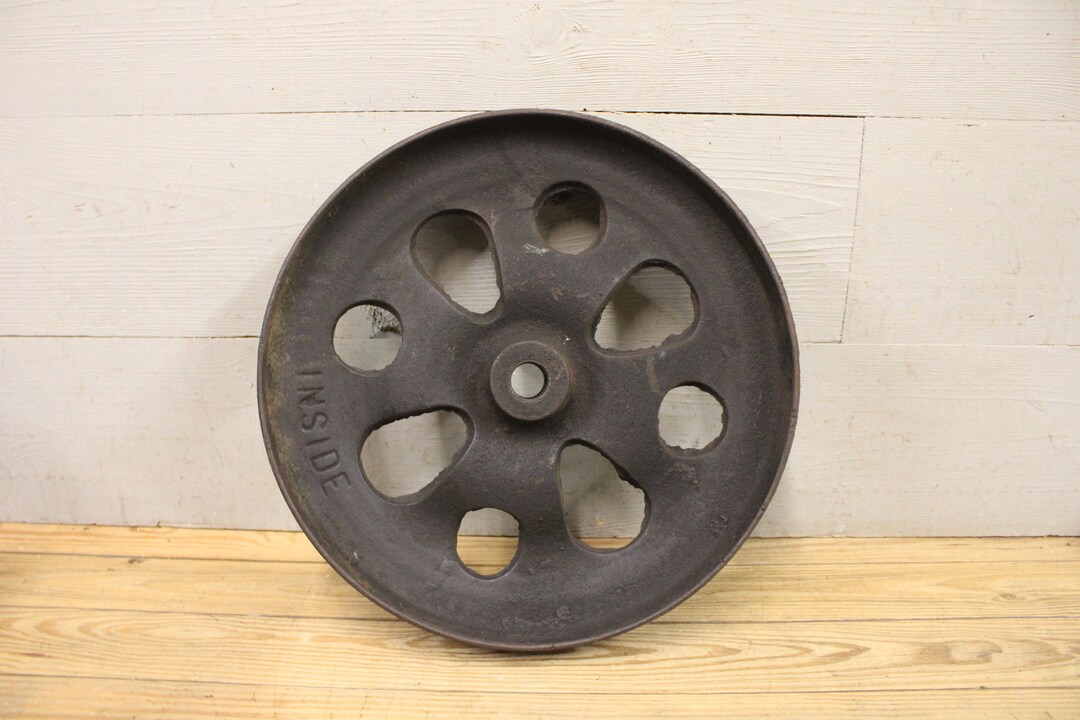 Vintage Factory Cart Wheel 15 Diameter Lineberry - Etsy