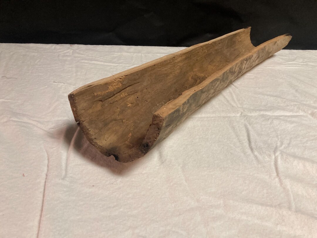 Half Hollow Log Planter | Natural Wood Accent - Etsy