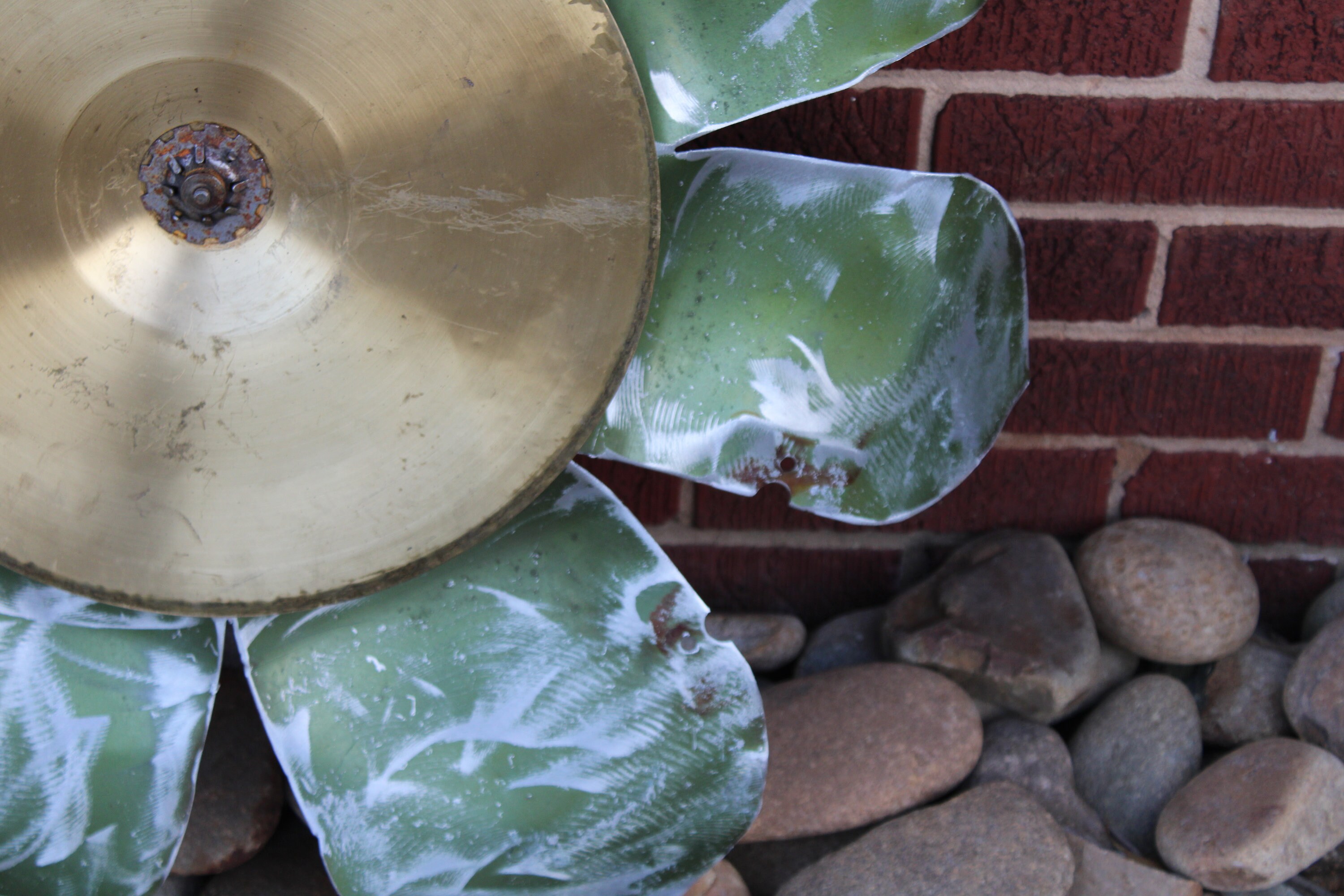 Repurposed Metal Art Garden Flower Handmade Garden Decor - Etsy