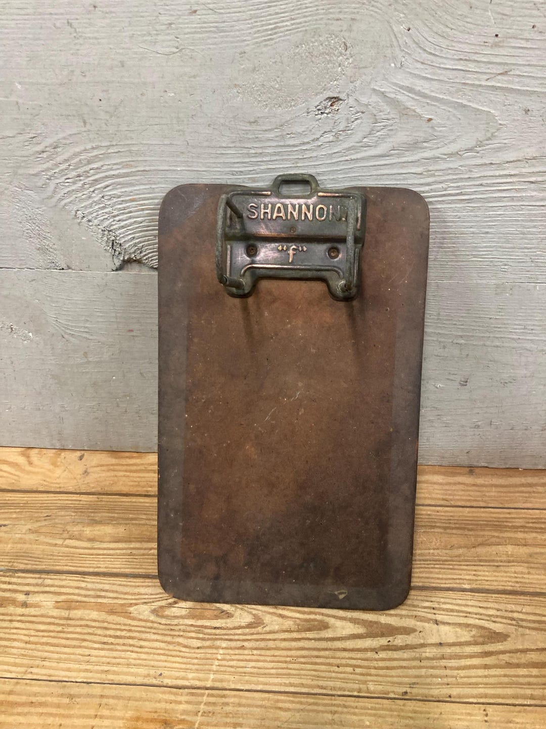 Vintage Shannon Clipboard | Double Loop Clipboard - Etsy