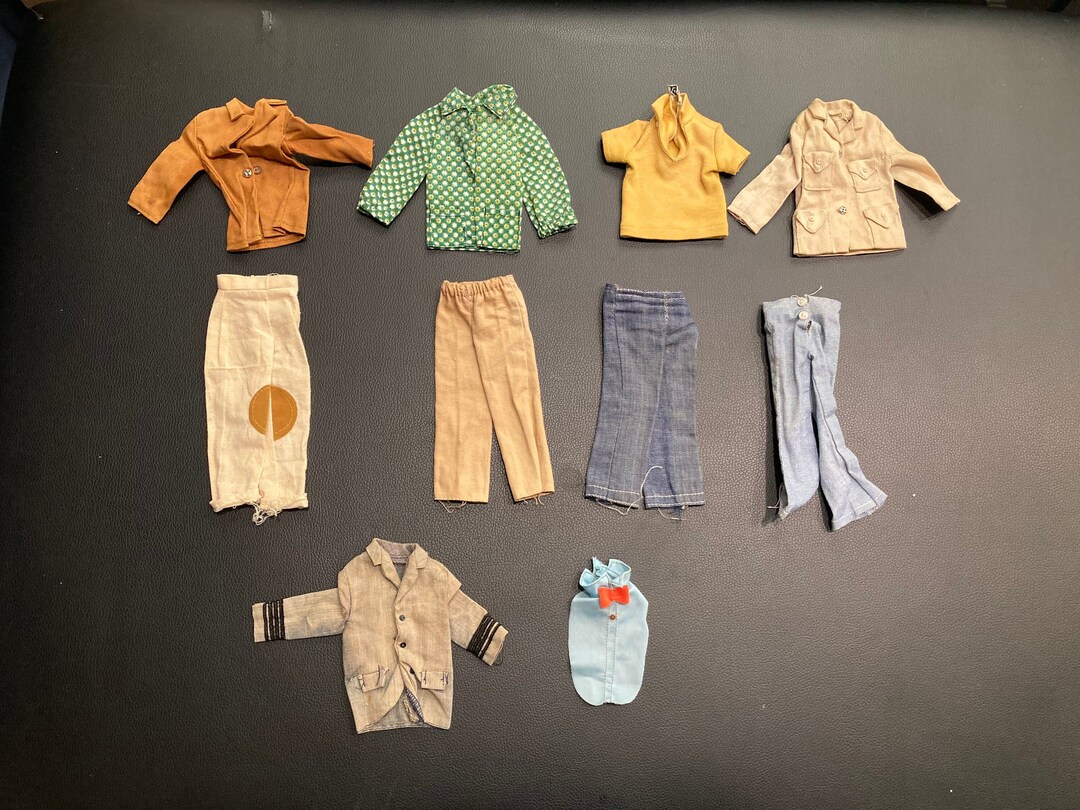 10 Vintage Ken Doll Garments | 1970s Barbie Clothes - Etsy