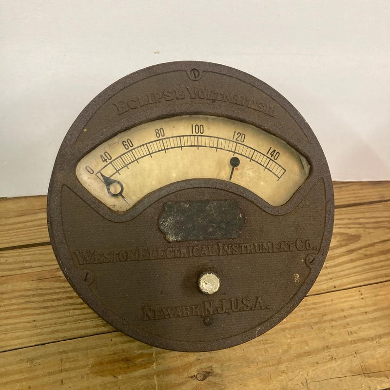 Antique Electrical Meters - Etsy