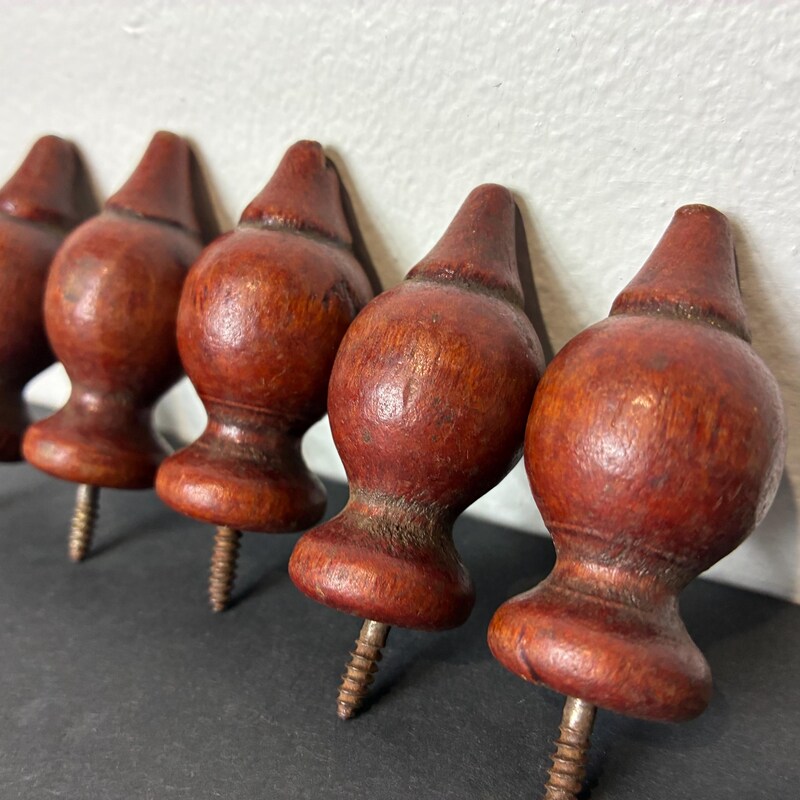 Wooden Finials - Etsy