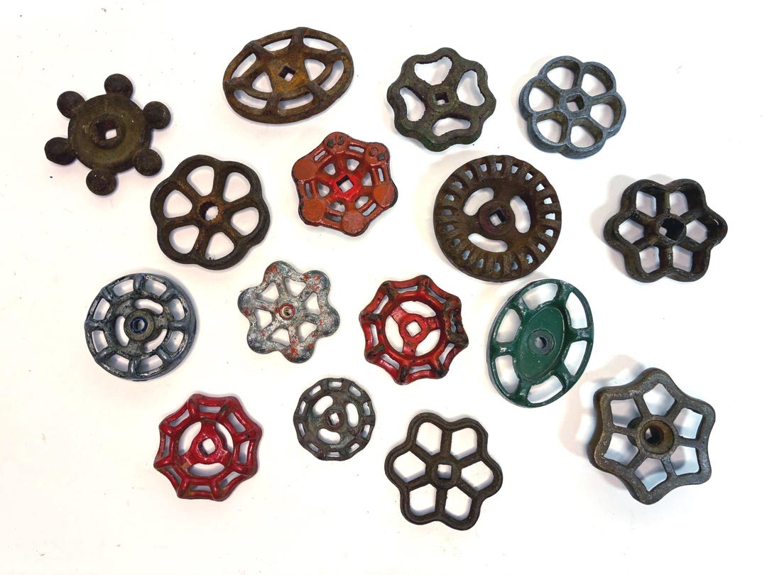 Collection of 16 Vintage Garden Spigots Handles Faucet Knobs - Etsy