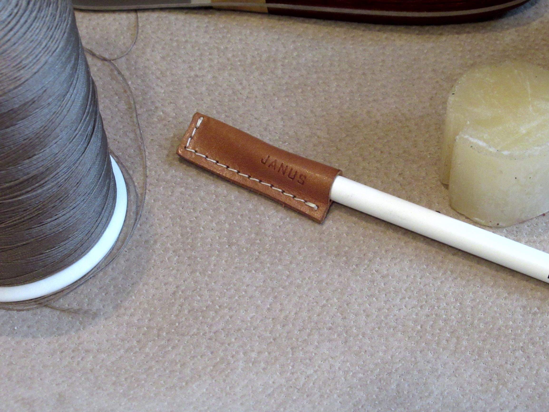 Full Grain Leather Pencil Point Protector - Etsy