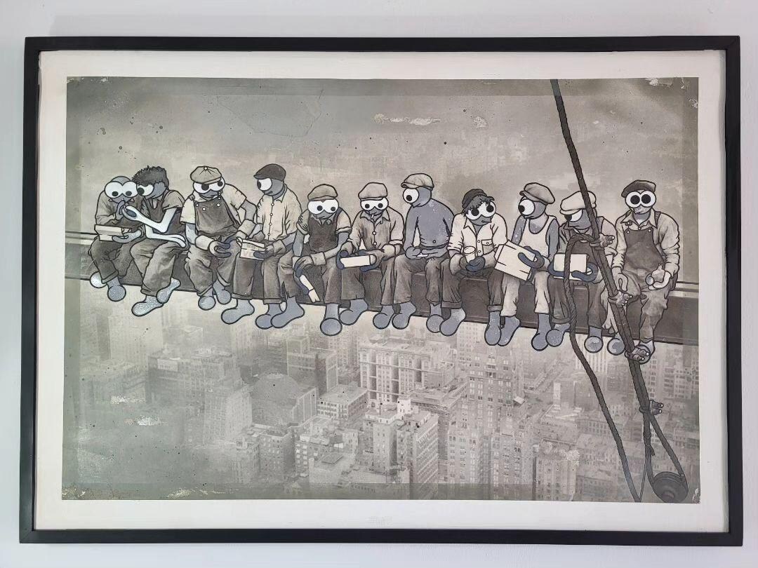 Lunch Atop a Skyscraper - Etsy