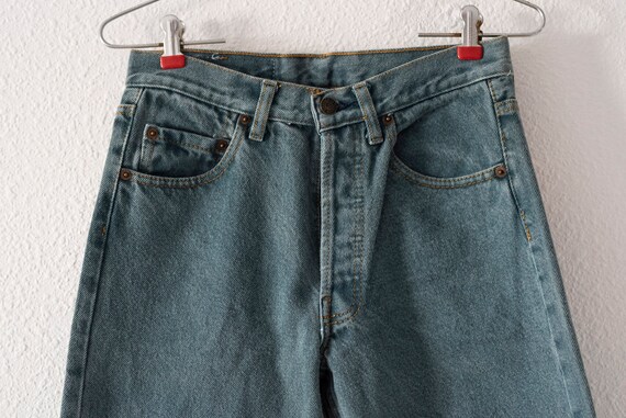 Vintage 1980s Levi's 501 Blue Stonewash / dead stock … - Gem