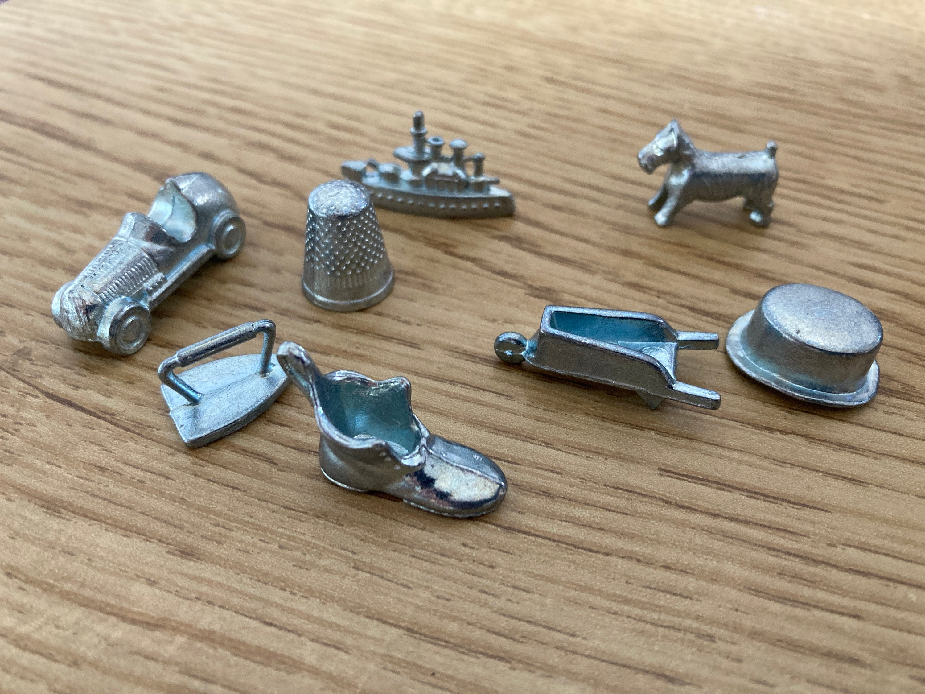 Original Monopoly Pieces