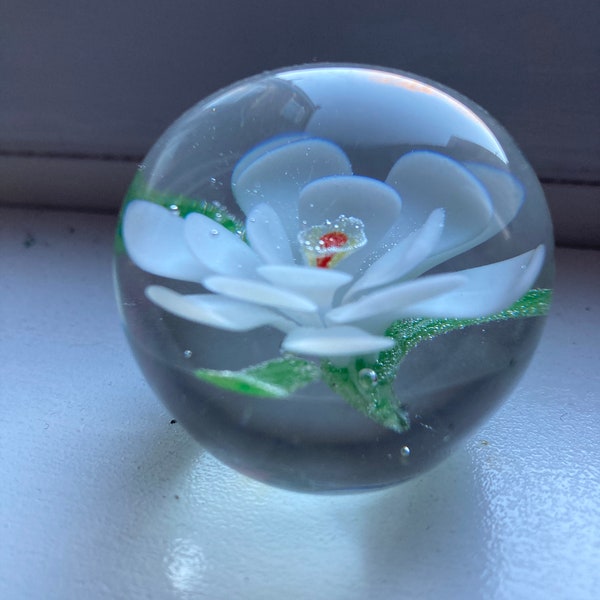 Flower Paperweight - Etsy