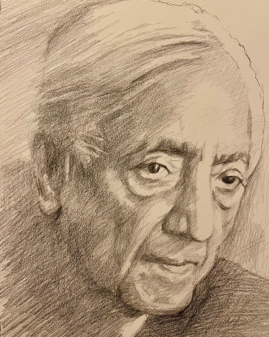 Original Krishnamurti Drawing - Etsy