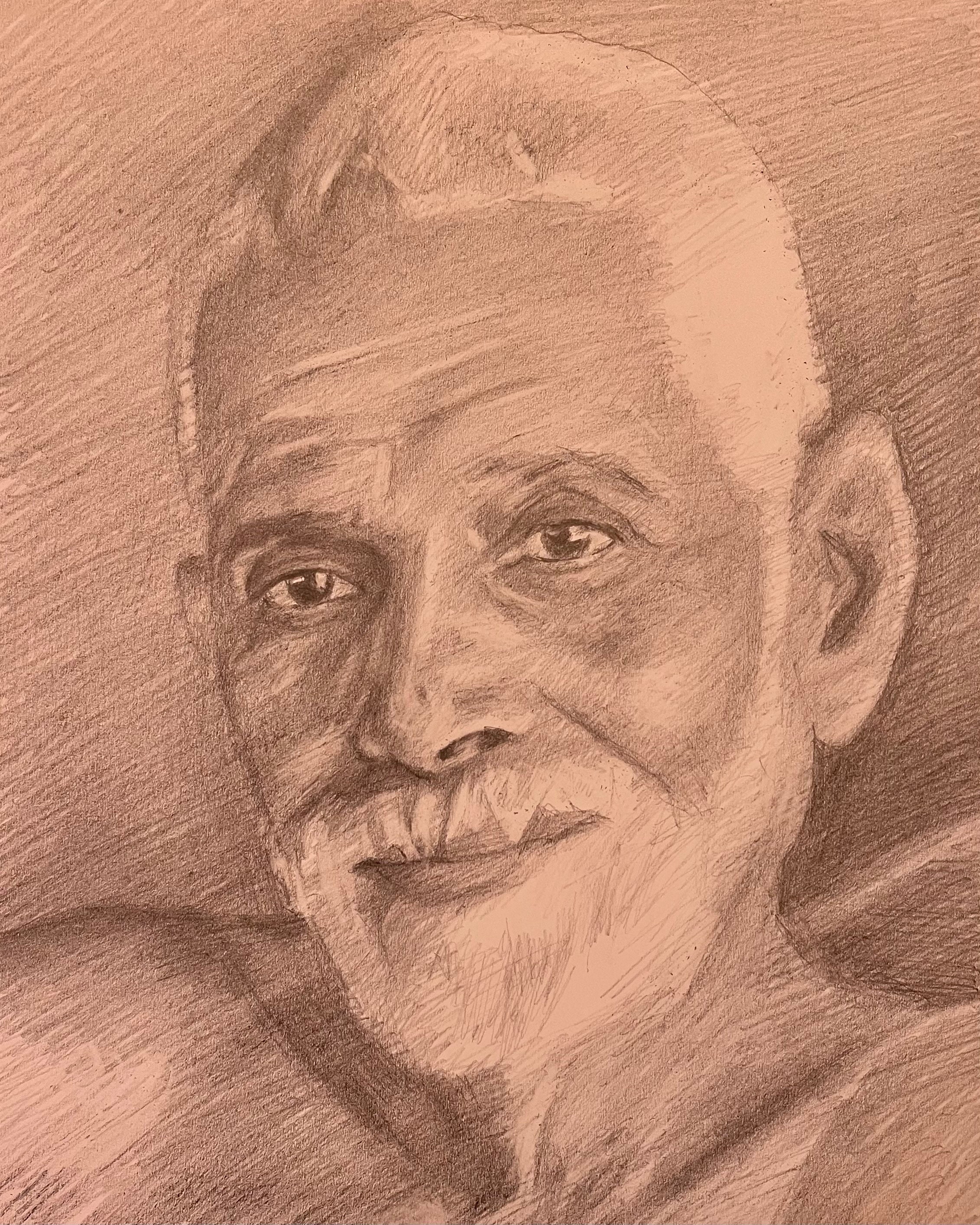 Original Ramana Maharshi Drawing - Etsy