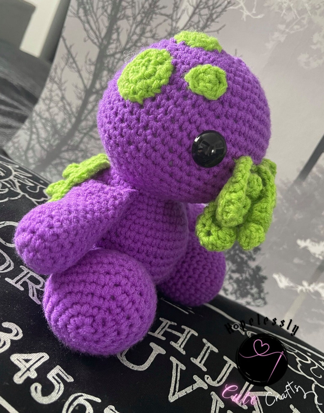 Crochet Cthulhu Plushie MADE TO ORDER - Etsy