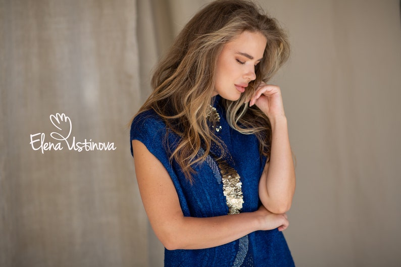 Wet Felting Tutorial: Create a Felted Vest With Textured Decor Nuno Felting for Experienced ...