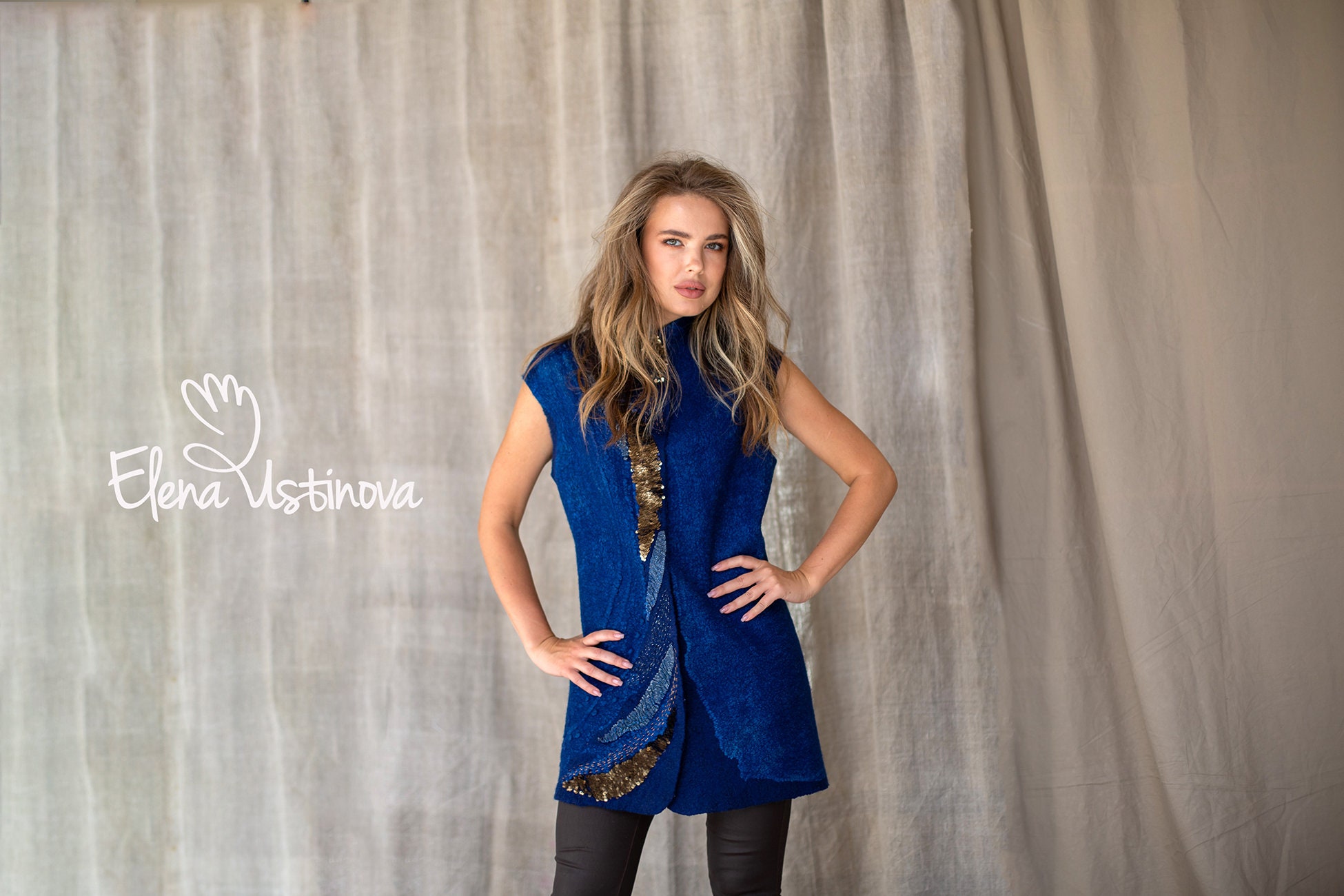 Wet Felting Tutorial: Create a Felted Vest With Textured Decor Nuno ...