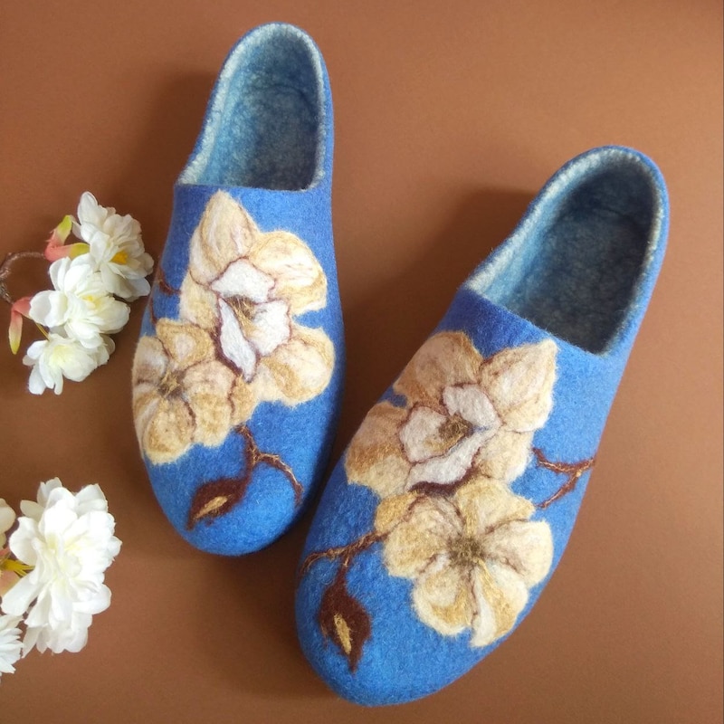 Wool Slippers - Etsy