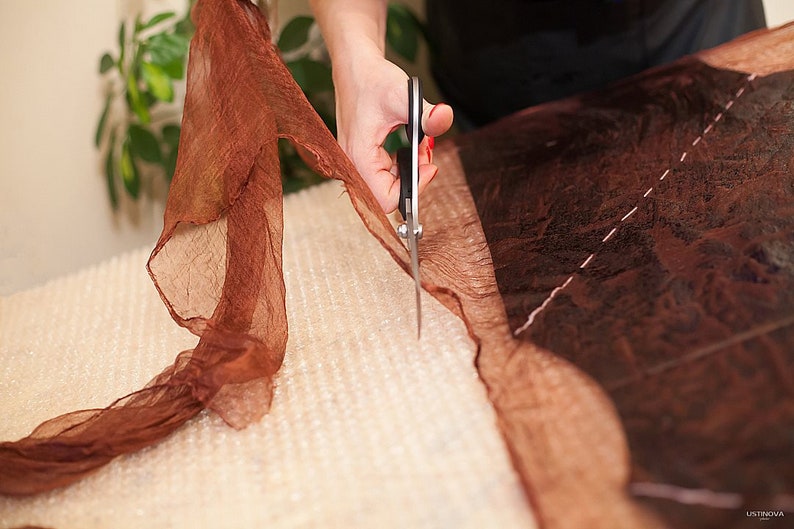 Wet Felting Tutorial Nuno Felted Dress DIY Felting Nuno - Etsy