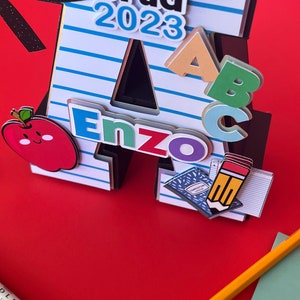 Grad 3D Letter, Teacher Letter, Graduation Letter - Etsy