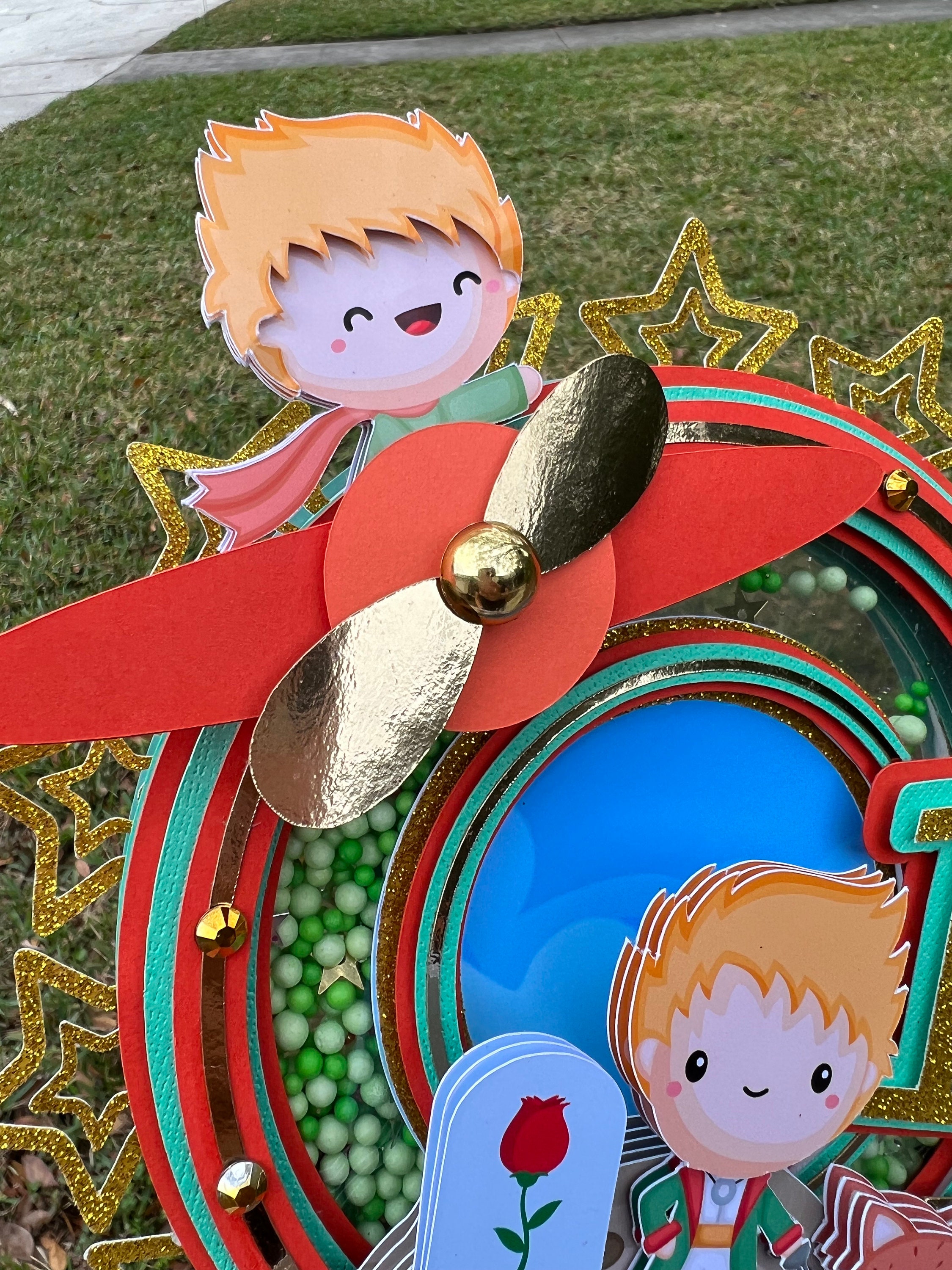 Cake Topper El Principito, Cake Topper, Birthday, Prince, Party, Party ...