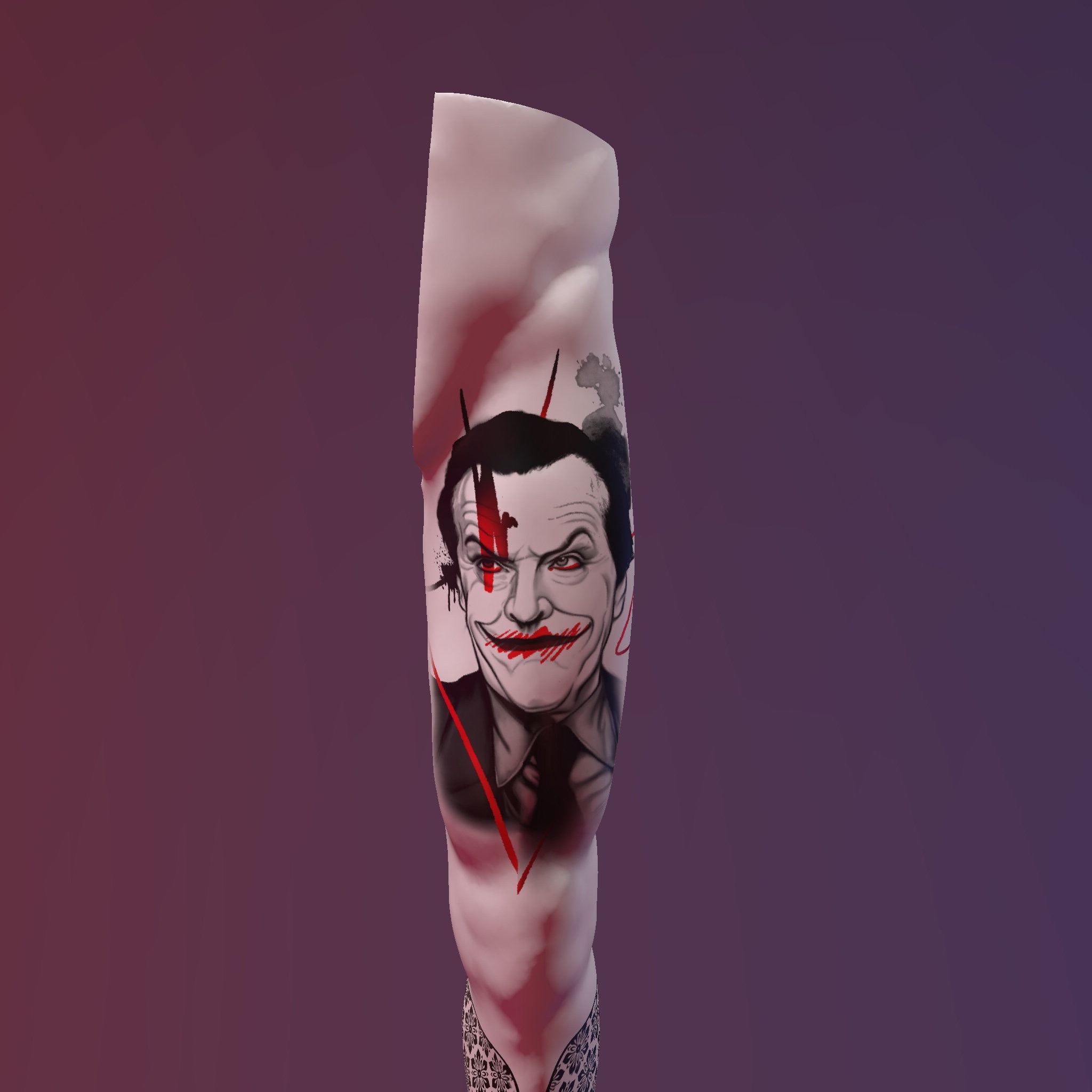 Full Leg 3D Model for Procreate - Etsy