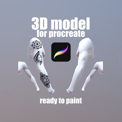 Procreate Arm Template