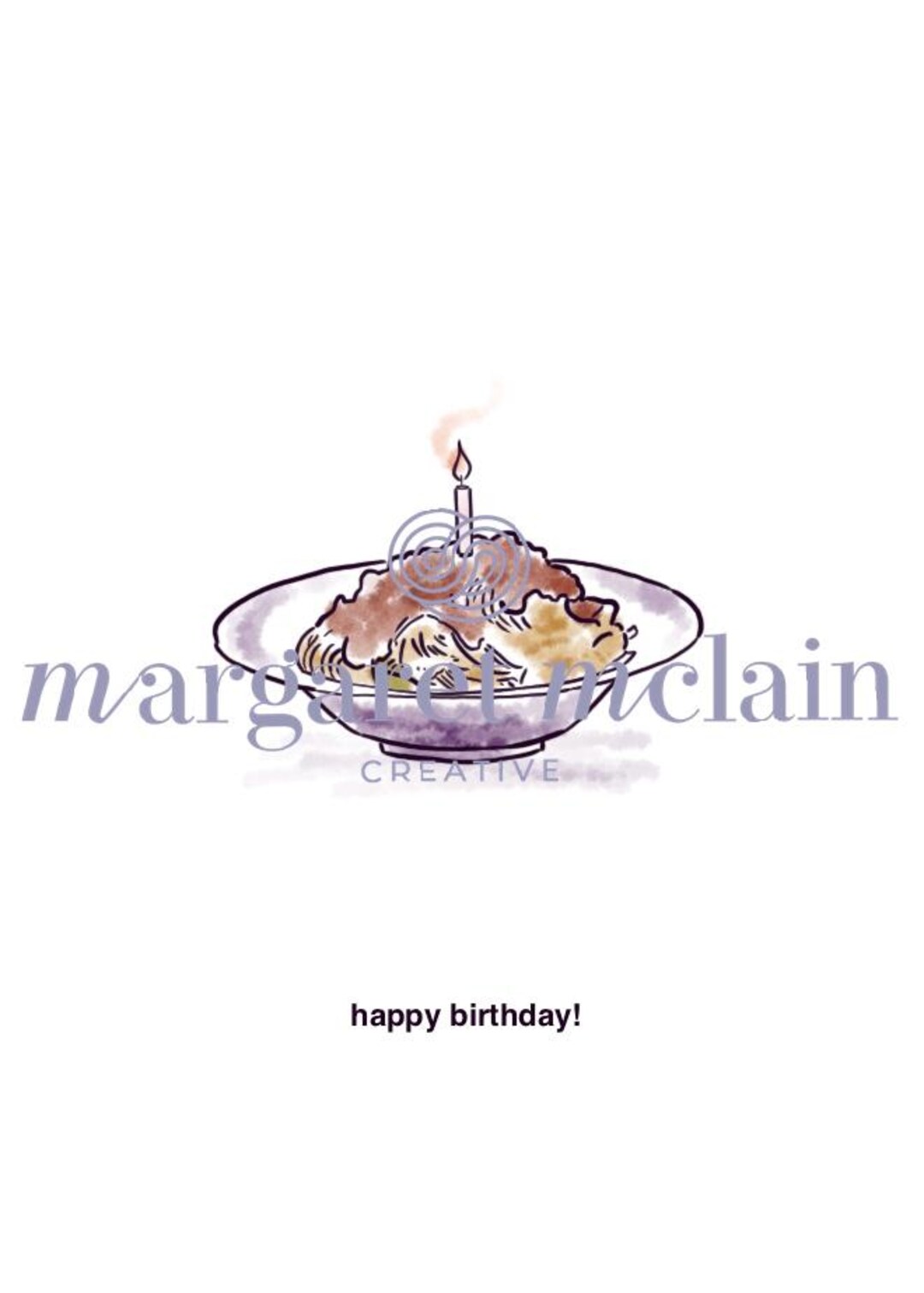 Birthday Card | Spaghetti Birthday Card | Digital Download - Etsy