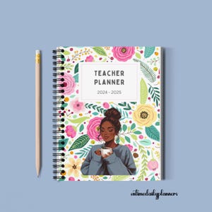 Digital Teacher Planner 2024 - 2025 Lesson Planner, Homeschool Planner ...