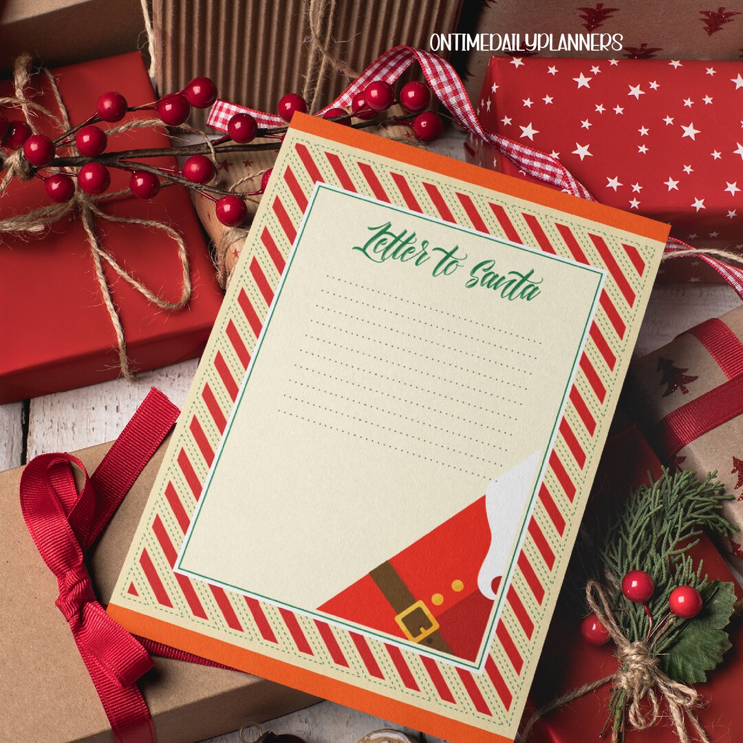 Letter to Santa, Santa Claus List, Nice List Certificate, Santa Claus ...