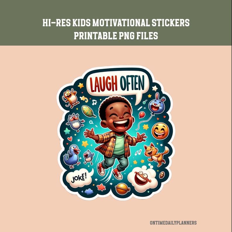 Kids Motivational Stickers, Cute Sticker School Supplies, Daycare Pre ...